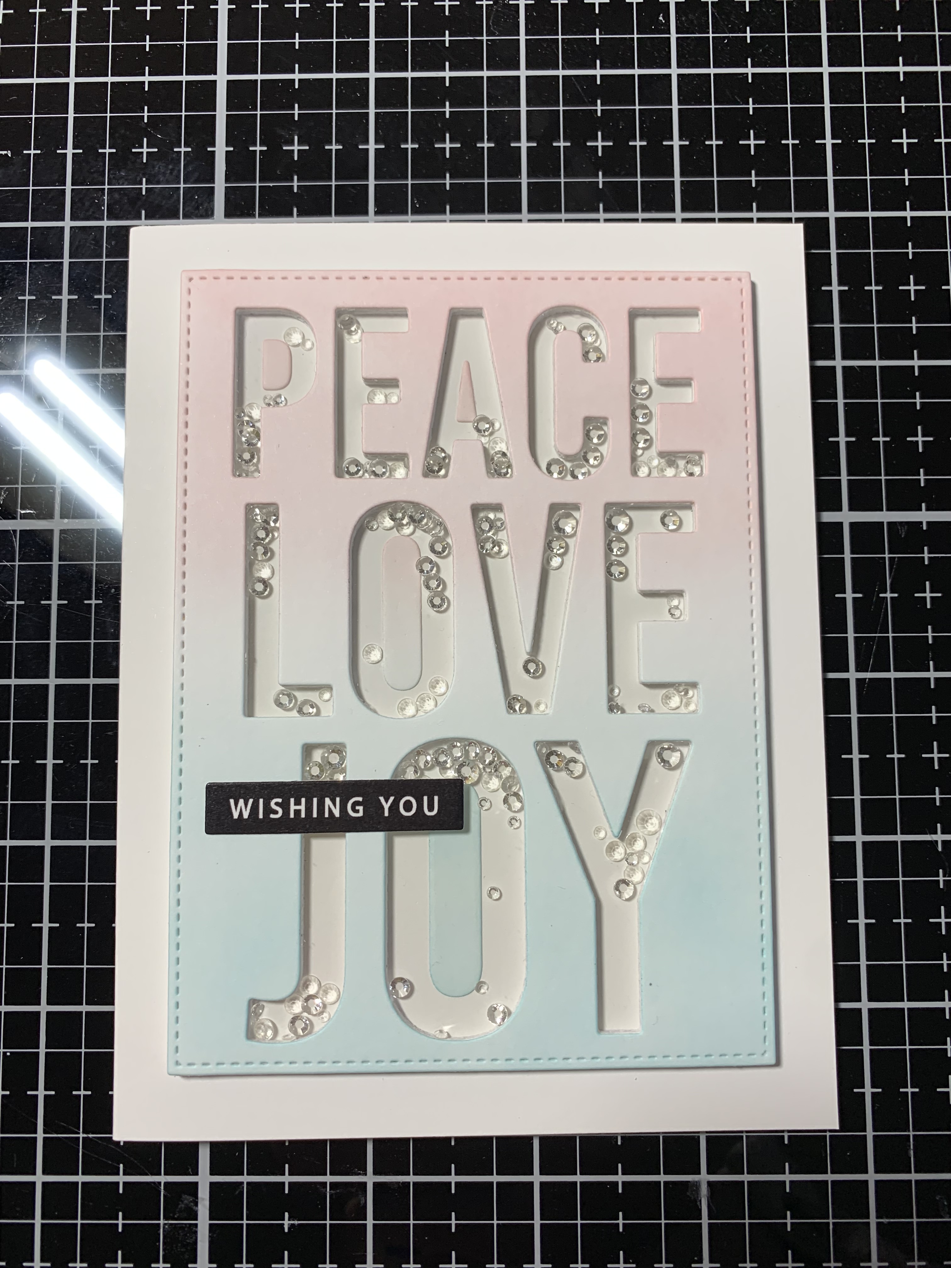 Peace, Love, Joy Shaker – Kampa Kreations