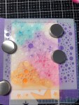 Fading Stars Stencil Ink Blended – Congrats – Kampa Kreations