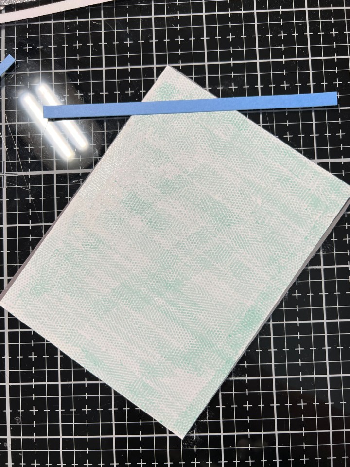 Create A Background w/Cardstock Strips! – Kampa Kreations